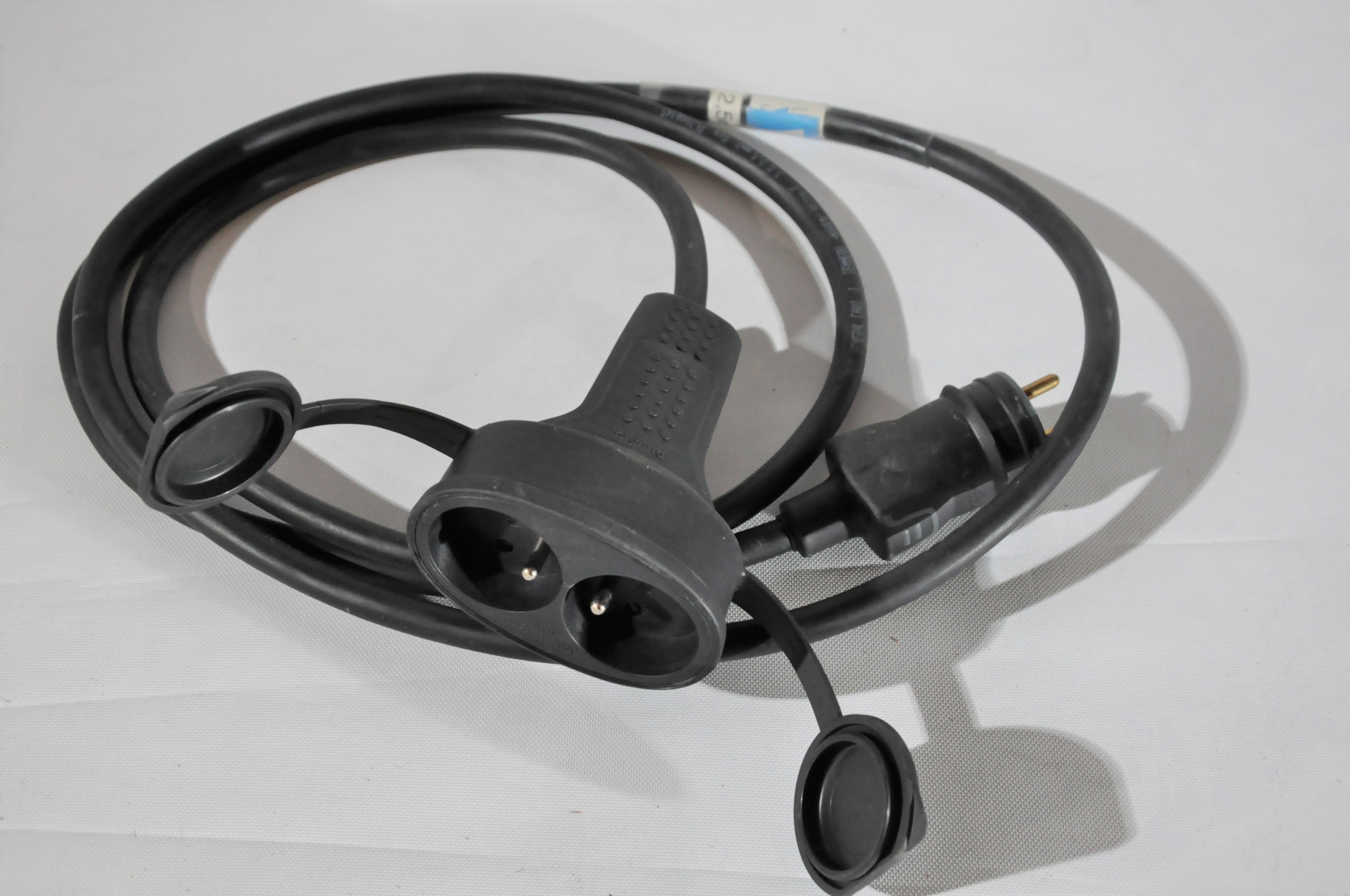 Prolongateur double 3G2.5 HO7 RN-F 2.5m - Culture C Nous